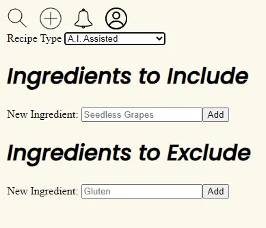 Chefs Cabinet Site Dev Log