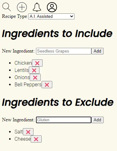 Chefs Cabinet Site Dev Log